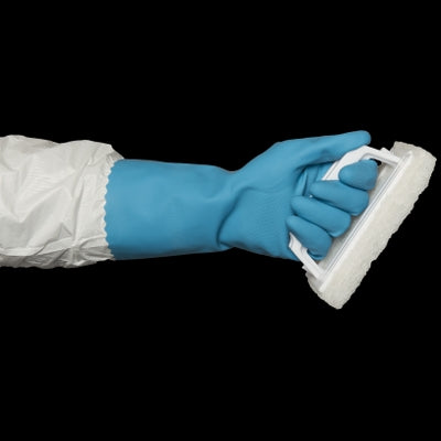 Bastion Silverlined Rubber Gloves - Blue | Science Essentials Australi